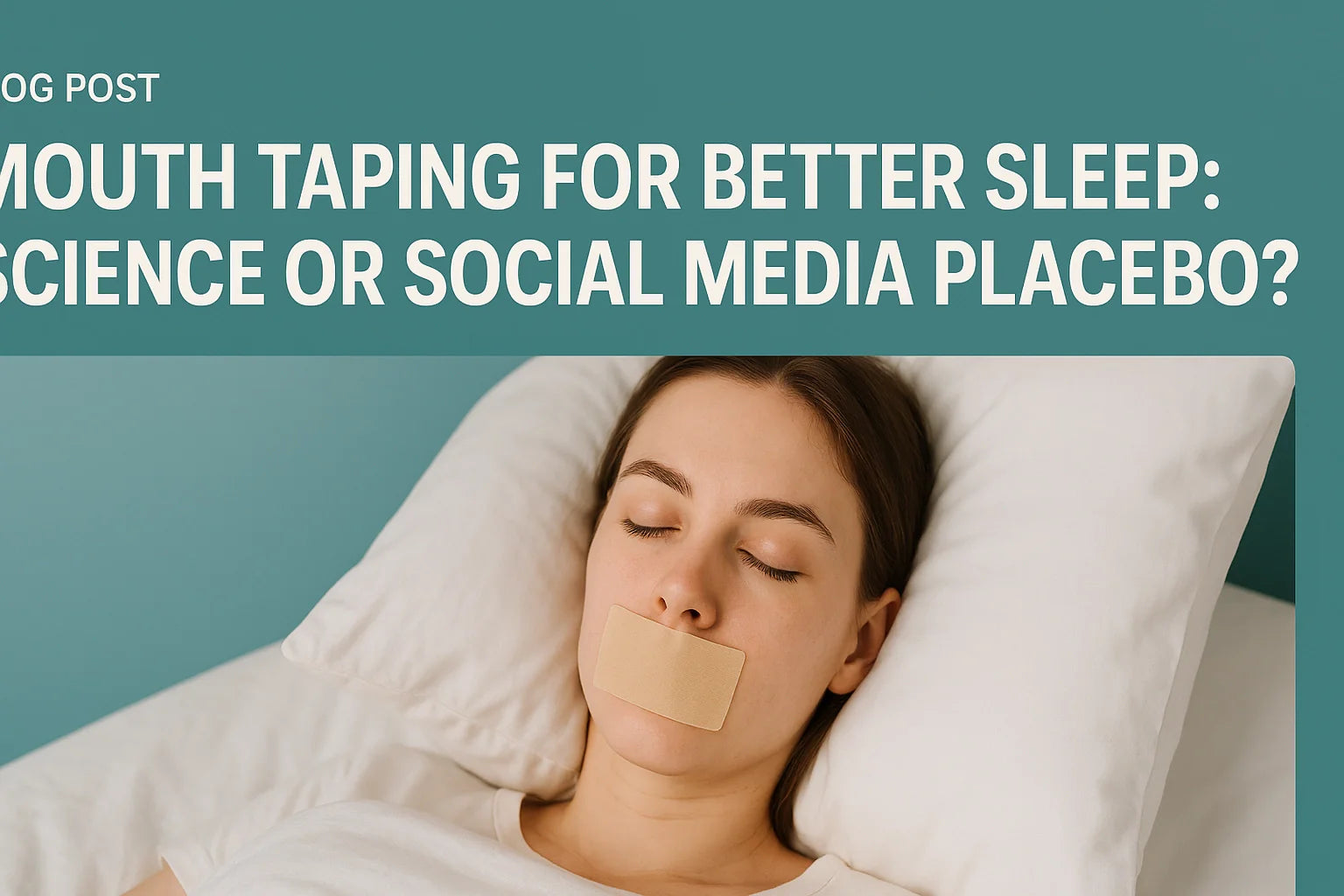 Mouth Taping for Better Sleep: Science or Social Media Placebo ...