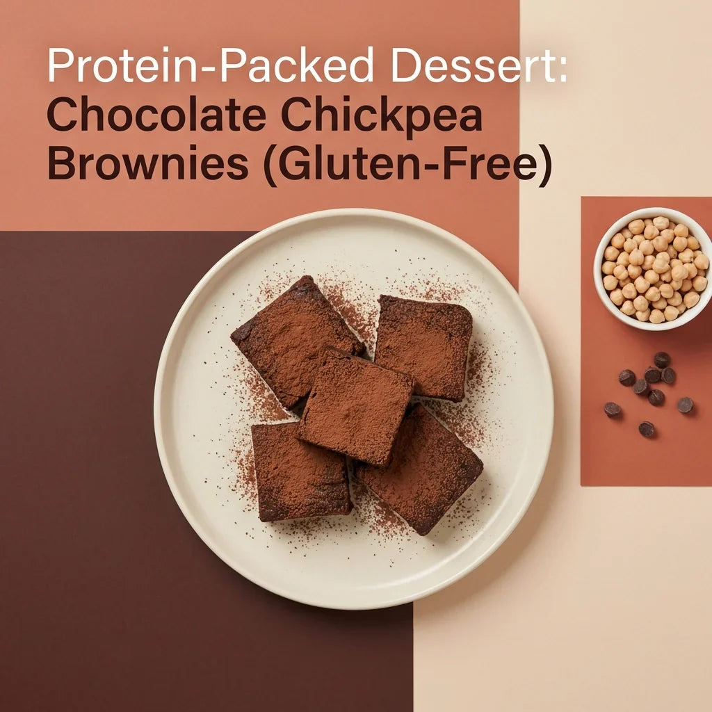Protein-Packed Dessert: Chocolate Chickpea Brownies (Gluten-Free ...