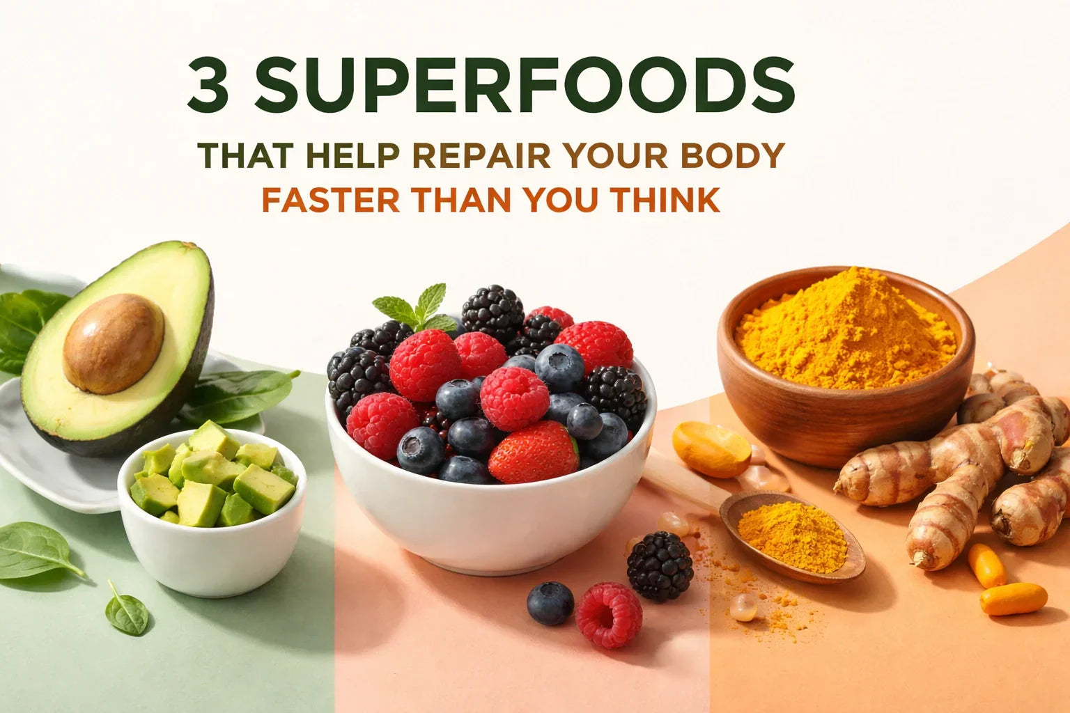 3 Superfoods That Help Repair Your Body Faster Than You Think – Fitness ...