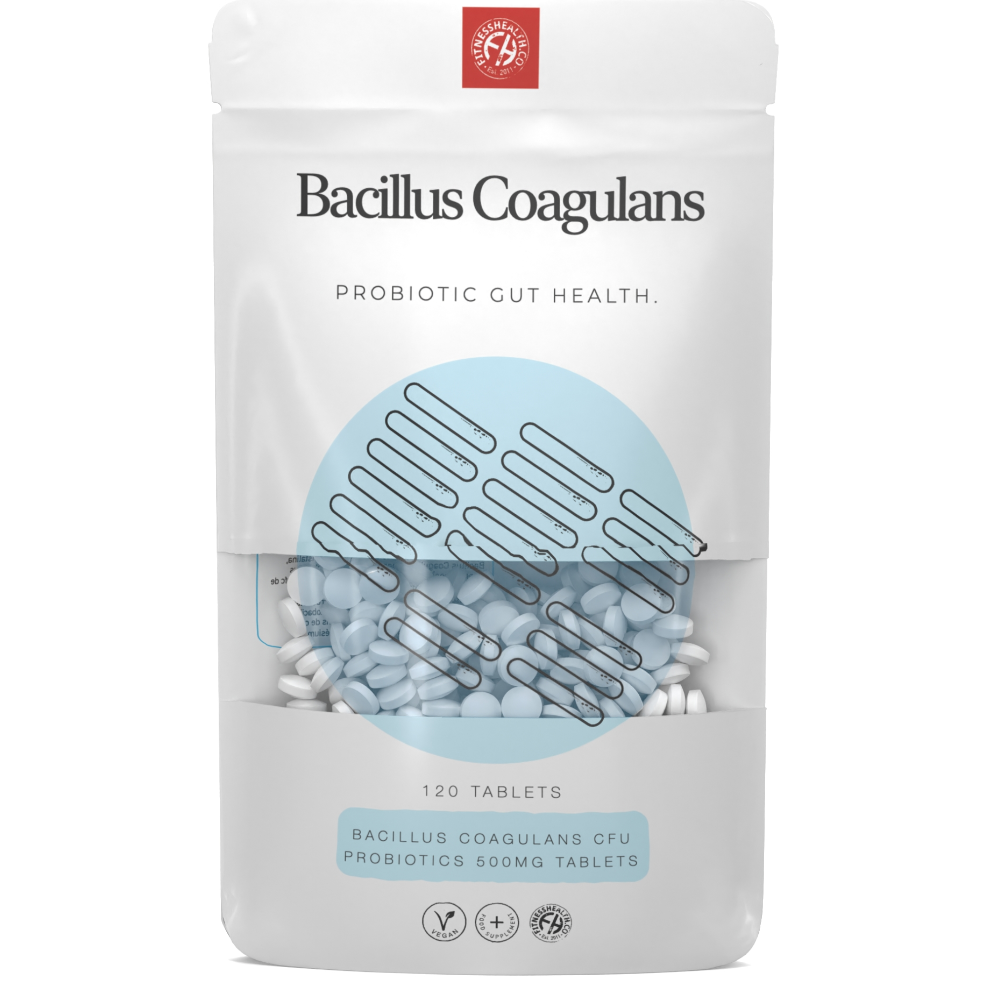 Bacillus Coagulans CFU Probiotics Tablets 500MG – Fitness Health
