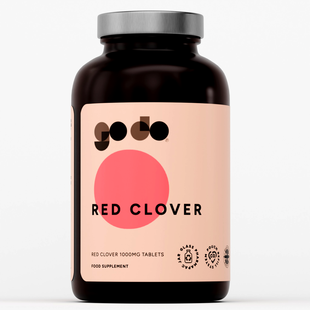 Red Clover Extract 1000mg Tablets - Menopause & Hormonal Balance Suppo ...