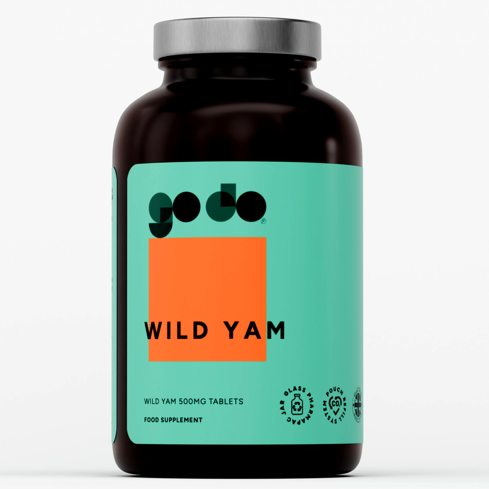 Wild Yam 500mg Tablets - Women's Health – Fitness Health