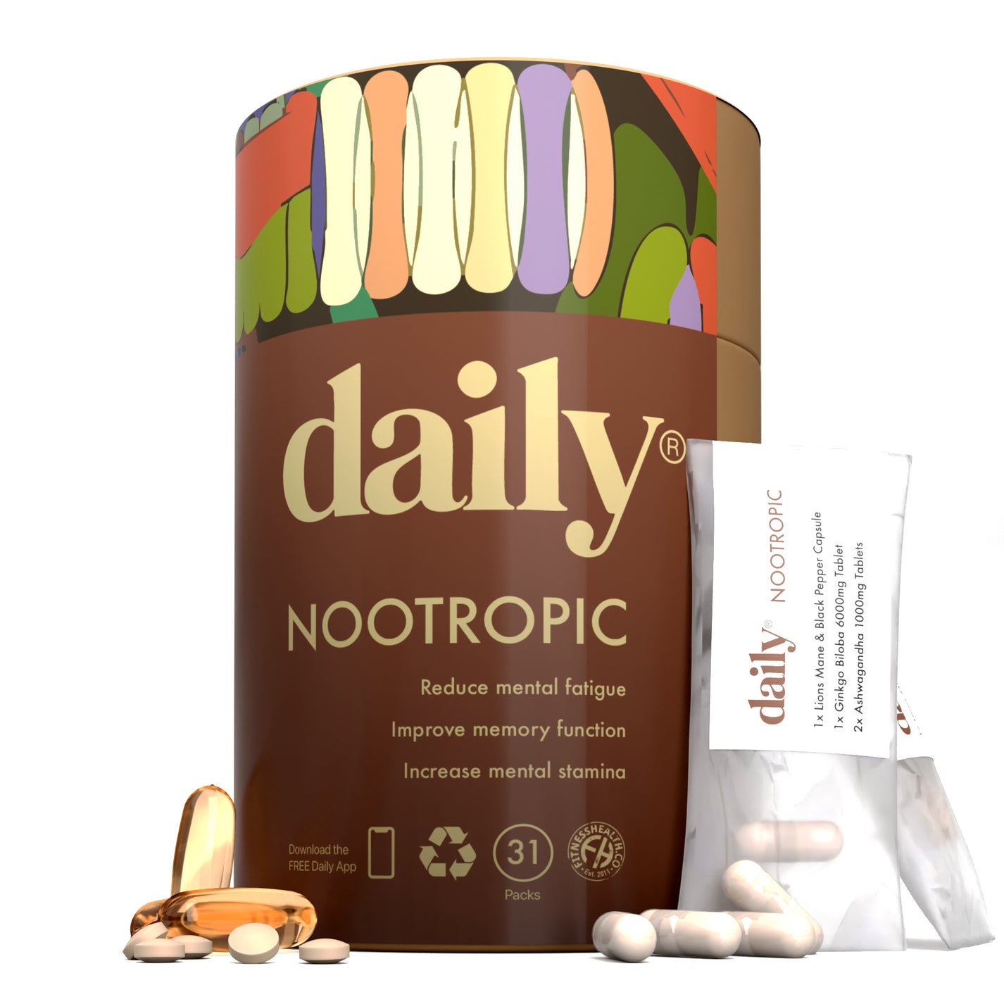 Nootropic Daily Pack – Fitness Health